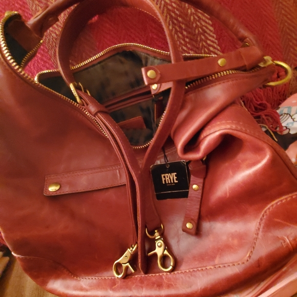 Bags | Frye Leather Purse | Poshmark